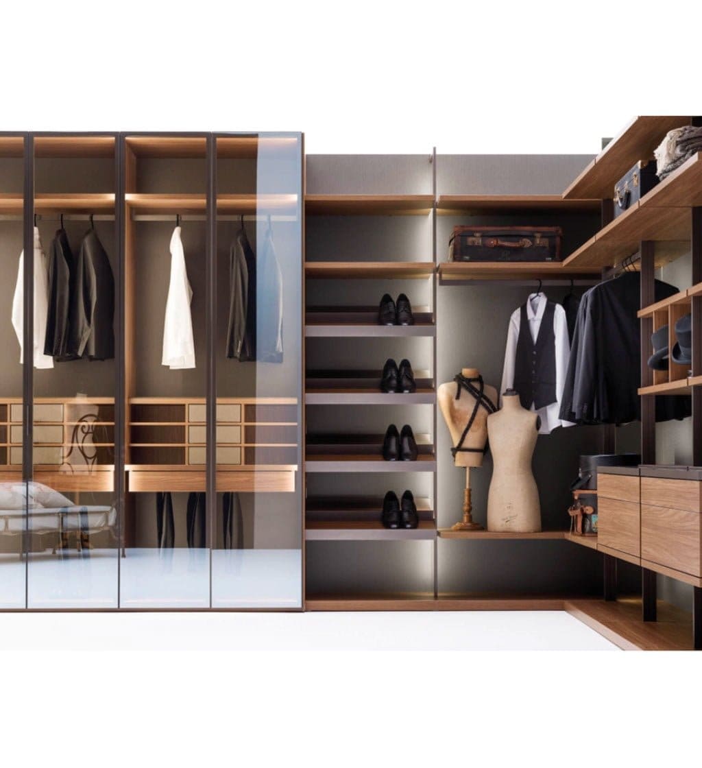 Dressing walk-in cu insulă - Design Radar