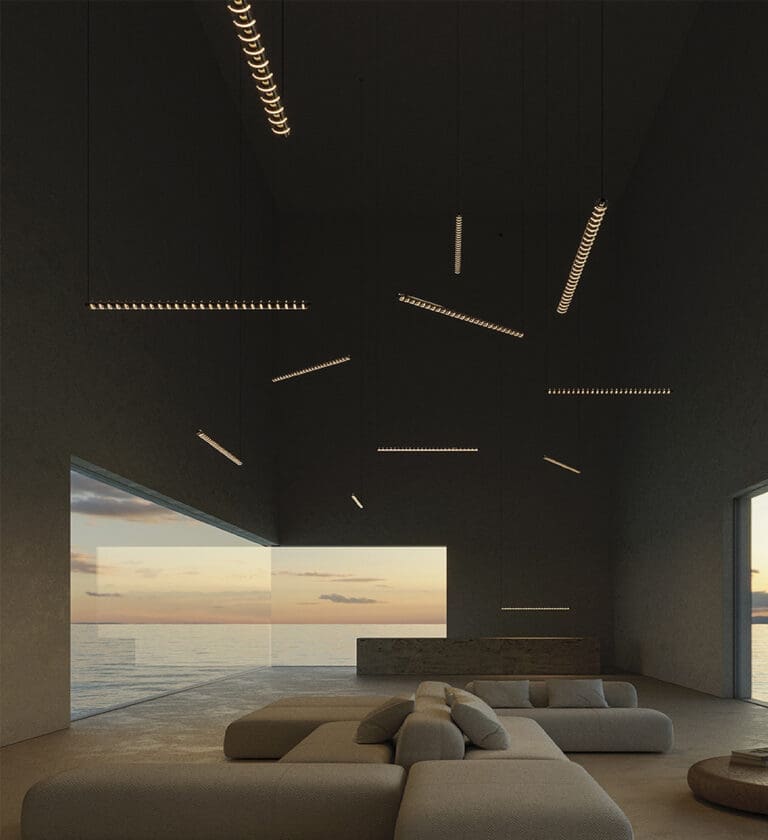 Corp de iluminat suspendat Loop - Design Radar