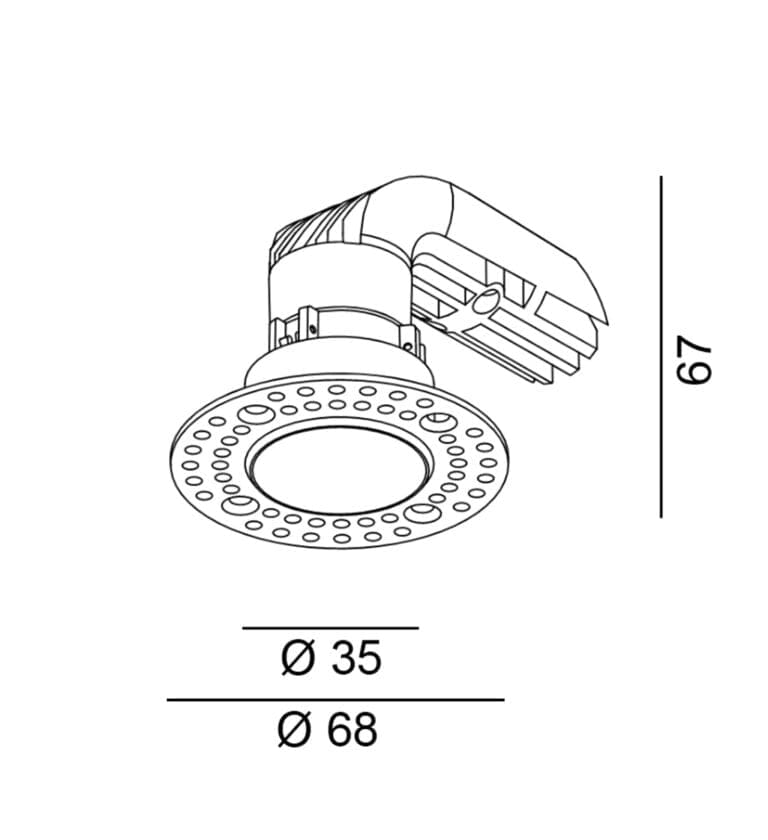 Spot invizibil cu ramă ascunsă Design Radar - Design Radar